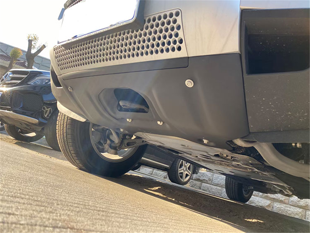 Black Front UnderShield Fits for Land Rover Defender 90 110 4D 2D 2020 ...