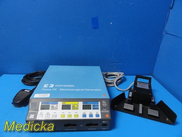 Covidien Force FX-CS Electrosurgical Generator W/ E6008; E6009 ...