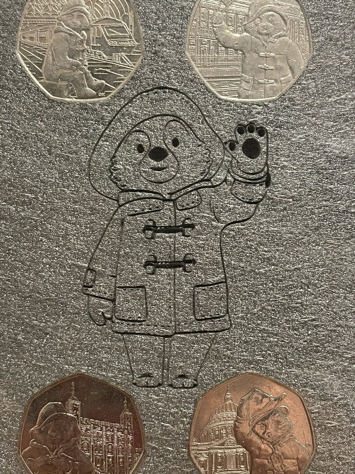 Paddington Bear 50p Coin Display Frame | eBay UK