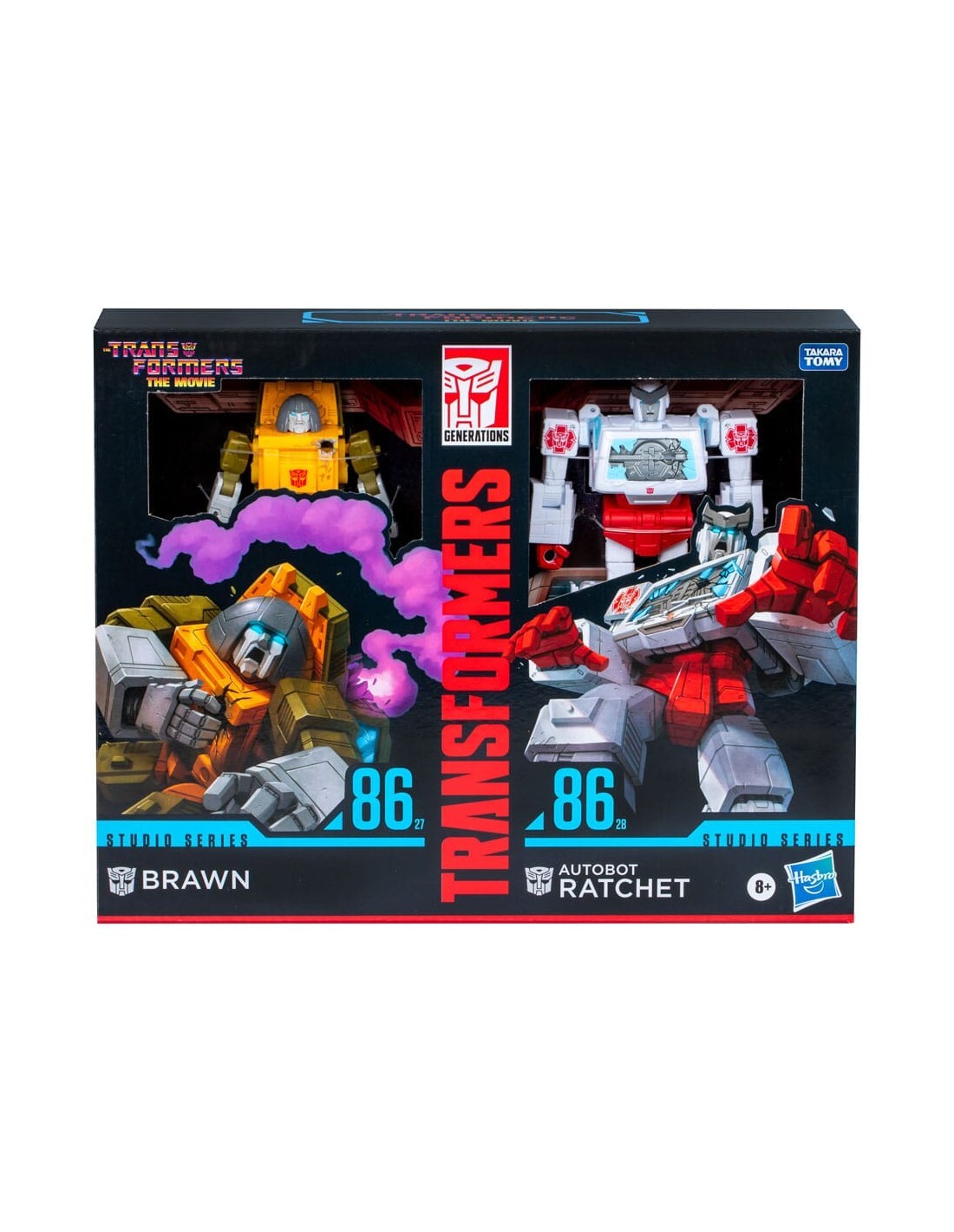 Hasbro Transformers Studio Series SS#86 27+28 Deluxe Class Brawn ...