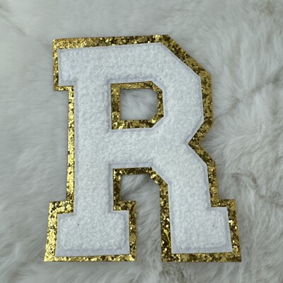 Letter Patches Iron on 3Pcs Chenille Letters for Jackets Varsity ...