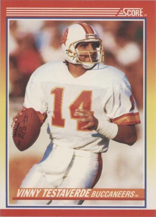1990 Score Vinny Testaverde #261 for sale | eBay