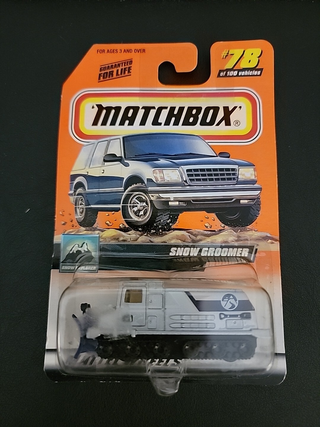 Matchbox #78 Snow Groomer With MB 2000 Silver Gray New | eBay