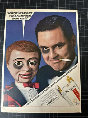 Vintage 1965 Tareyton Cigarettes Print Ad | eBay
