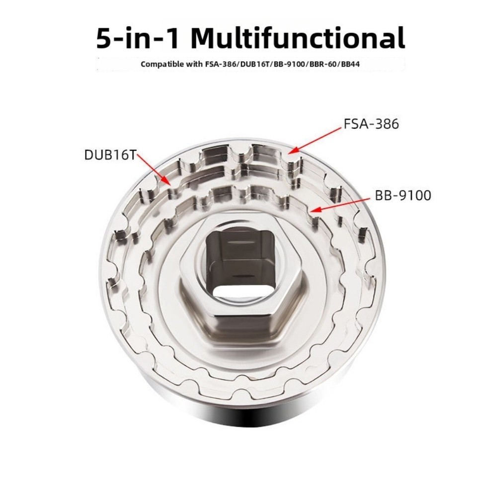Bottom Bracket Tool Ratchet Or Torque Wrench Compatible For Bicycle ...