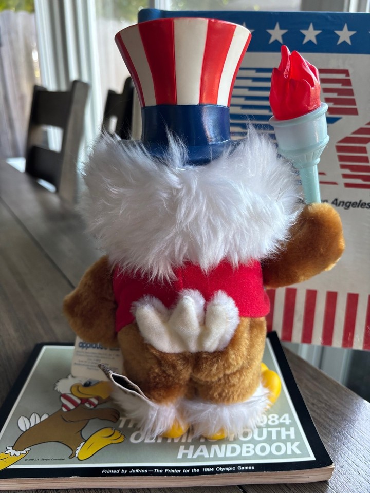1984 Summer Olympics Los Angeles Sam the Eagle, Handbook Photo Album ...