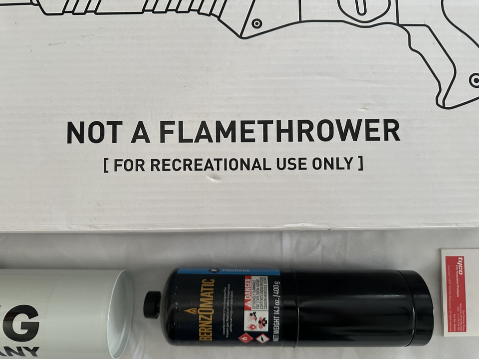 The Boring Company Not A Flamethrower V1 #16654 w/ Boring Fire ...