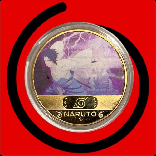 NARUTO ANIME GOLD METAL COIN | eBay