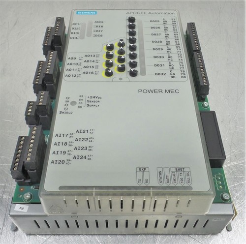 Siemens APOGEE Automation MEC 549-627 1210 E PXM HOA ENET Smoke ...