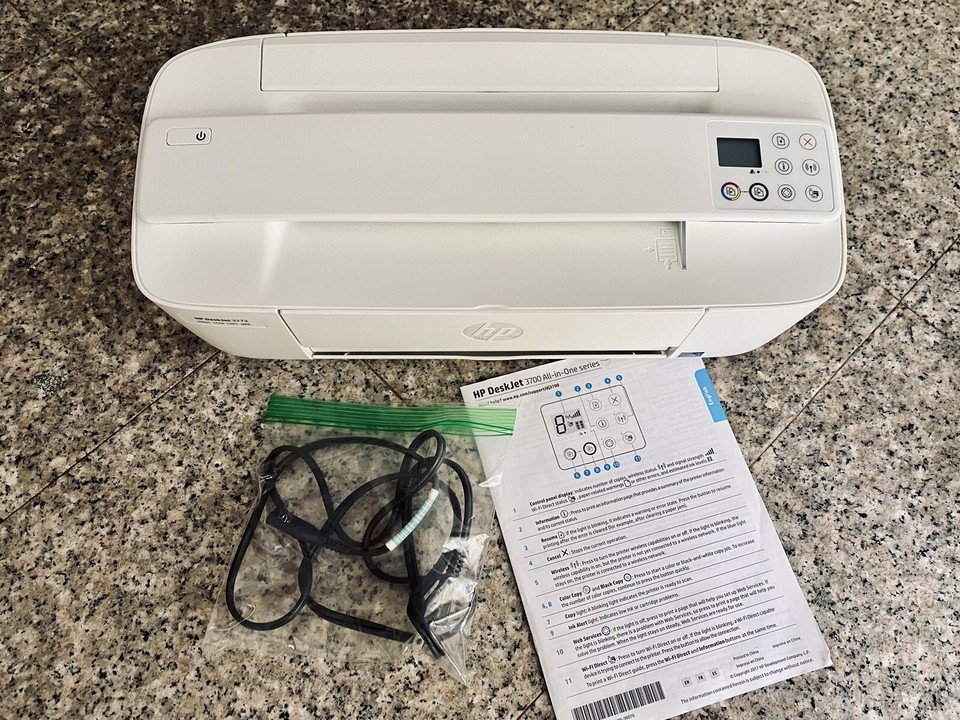 HP DeskJet 3700 All-in-One Printer | eBay
