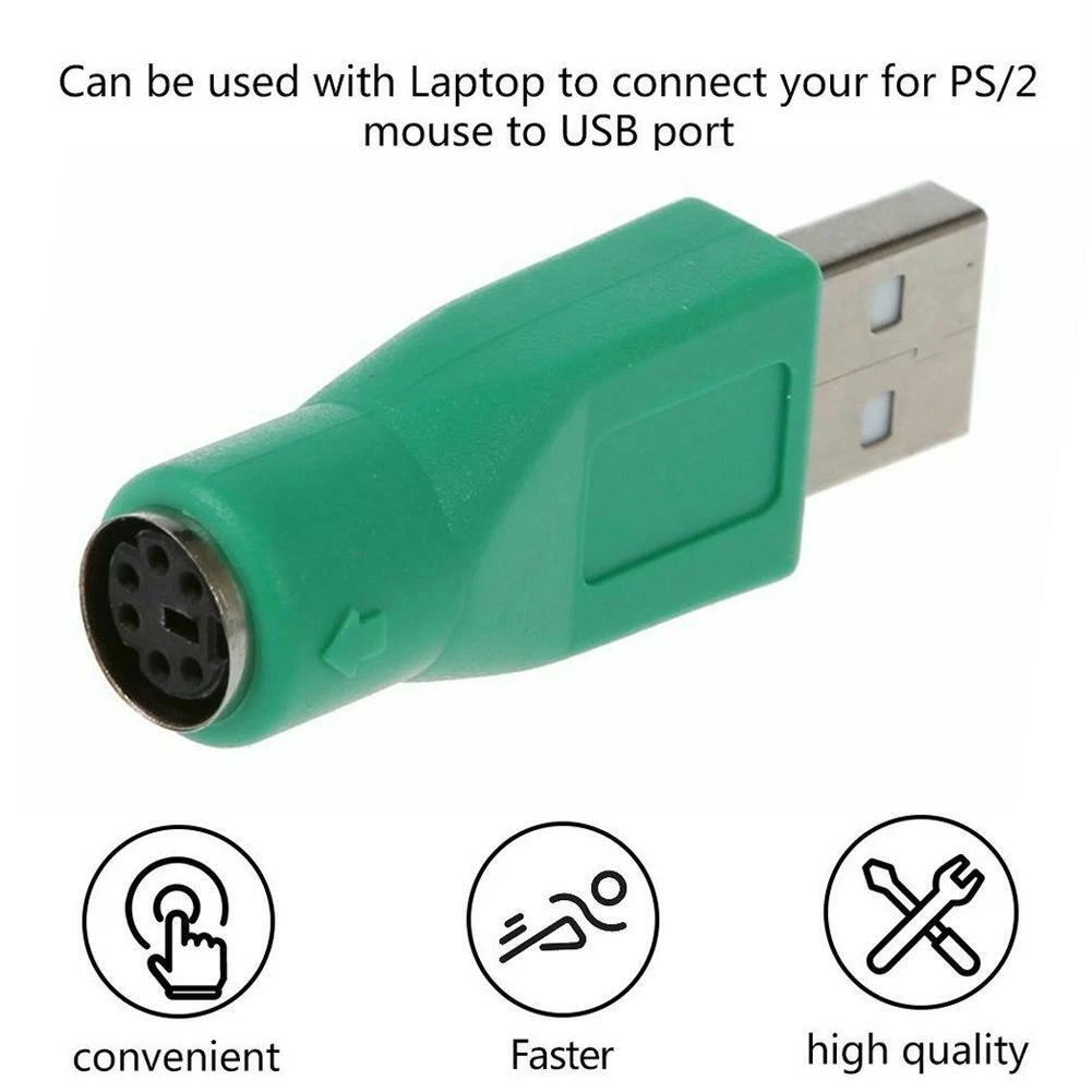 Pc Usb To Ps 2 Adapter