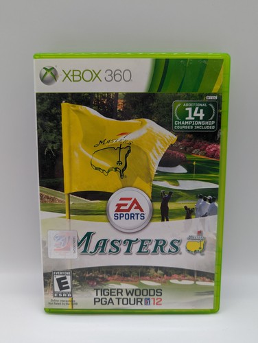 Tiger Woods PGA Tour 12: The Masters (Microsoft Xbox 360, 2011) GOOD ...