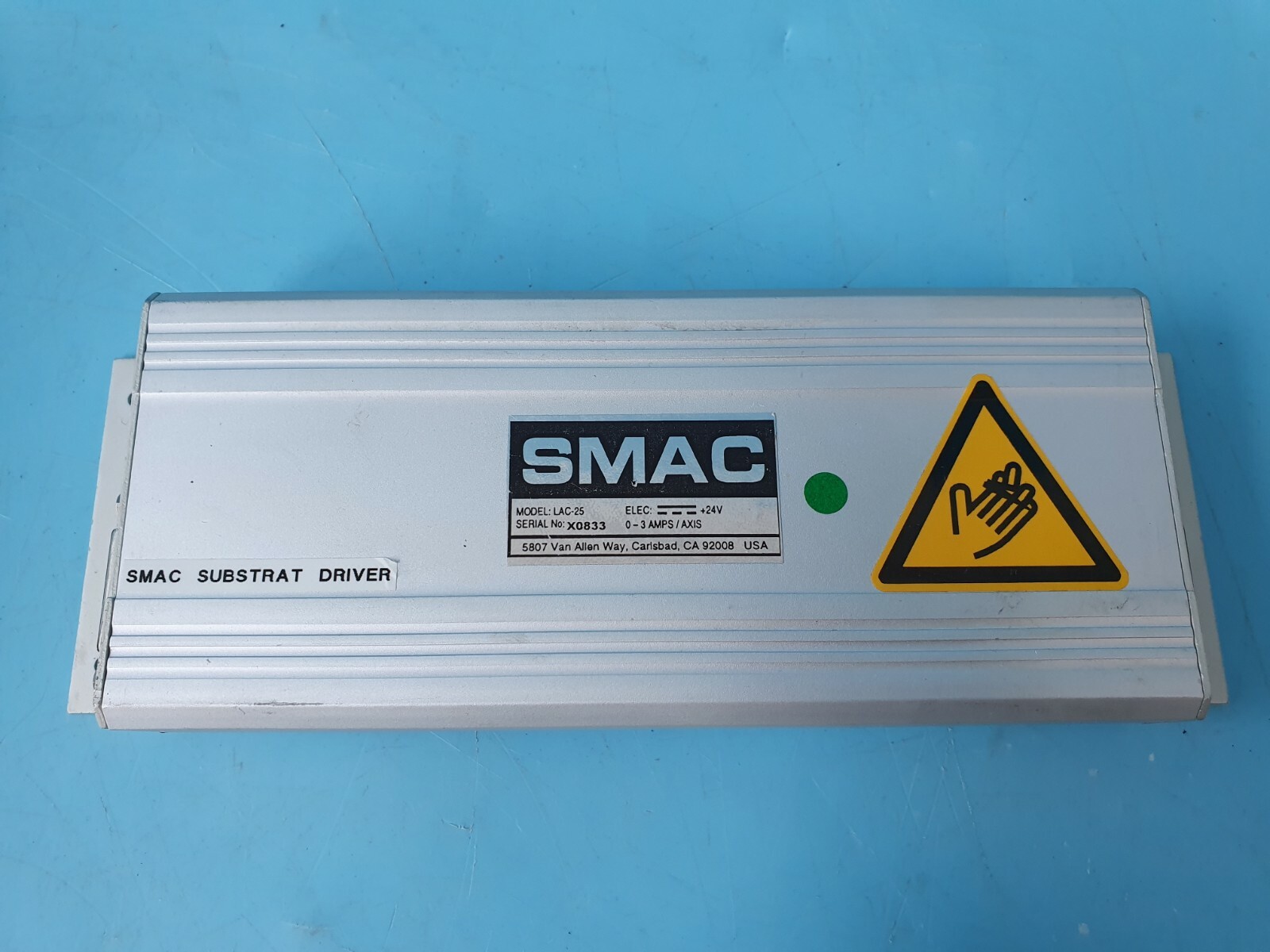 SMAC LAC-25 , LAR30-010-55C MOD300 High Speed Dual Axis Controller ...