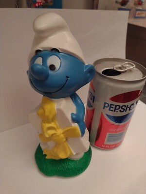 Vintage Smurf Piggy Bank | eBay