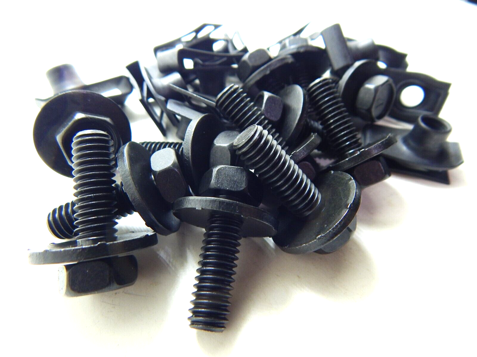 5/16 - 18 X 1 " BODY BOLTS WITH LOOSE WASHERS & U NUTS | eBay