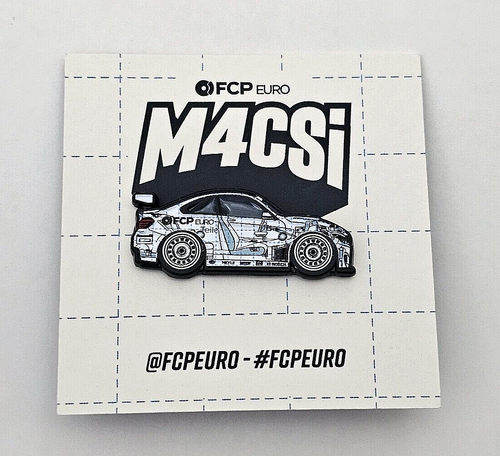 Leen Customs: FCP Euro M4CSI BMW M4 F82 Limited Edition Enamel Pin #477 ...