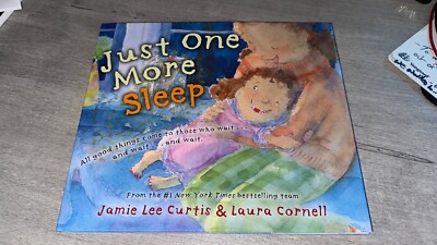 Just one more Sleep Book #2 Autographed Sign by Jamie Lee Curtis | eBay