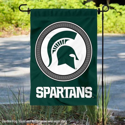 MSU Spartans Shield Garden Flag and Yard Banner | eBay