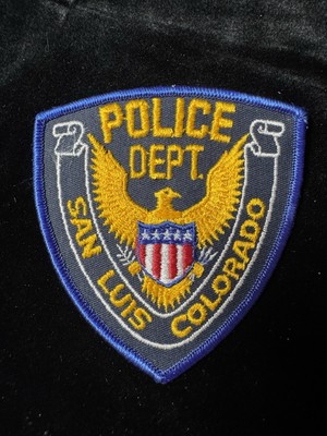 San Luis Colorado Police Patch | eBay