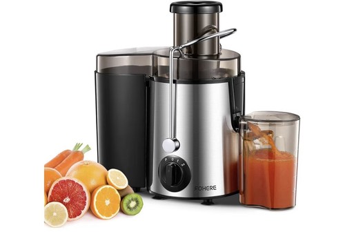 Juicer Machines, FOHERE Centrifugal Juicer Extractor Max Power 900W ...