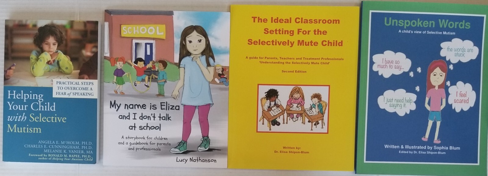 Lot of 4 Helping Your Child w/ Selective Mutism Books~For Parents and ...