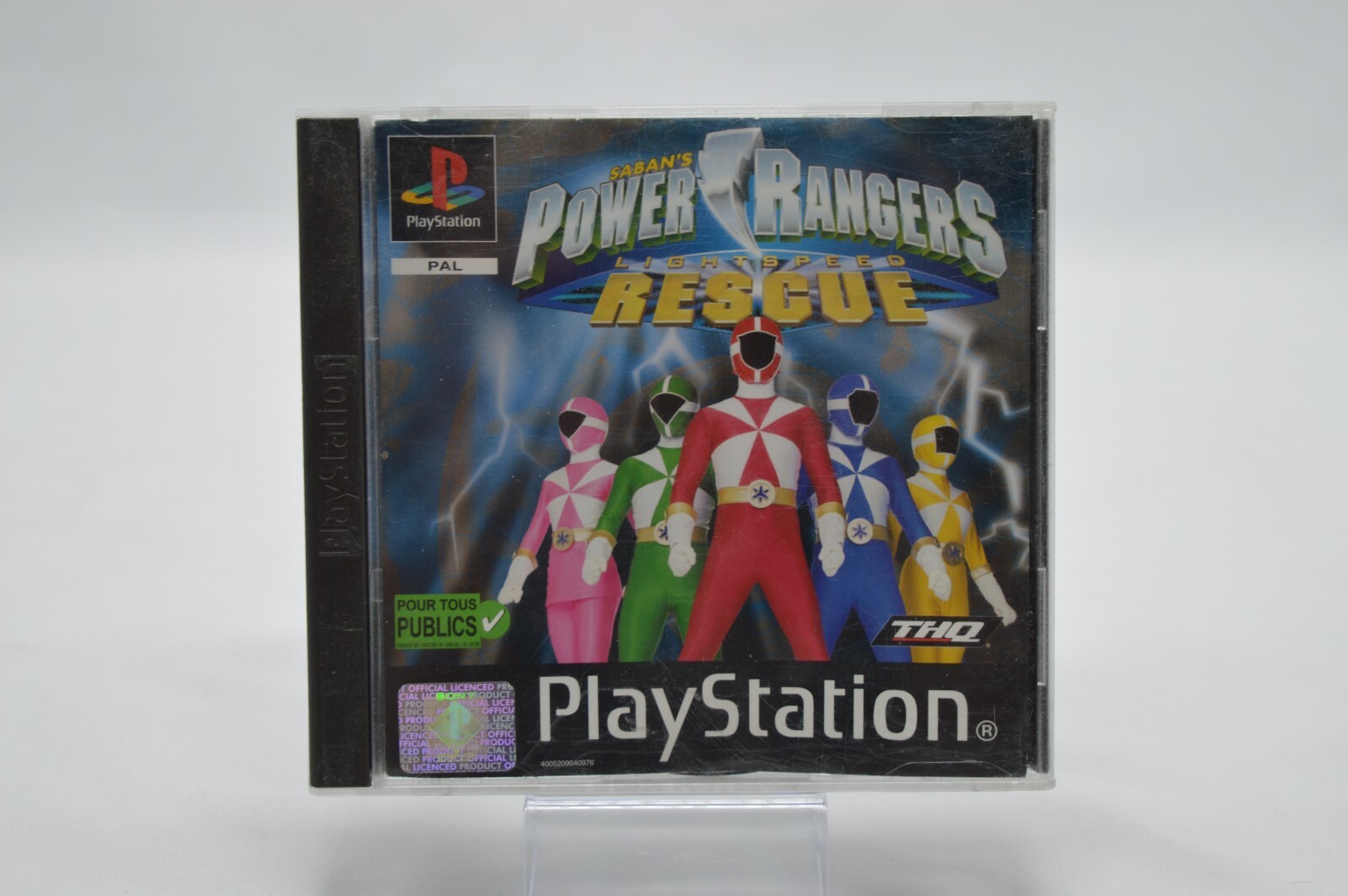 Power Rangers Lightspeed Rescue Playstation - Prix - Photo - Présentation