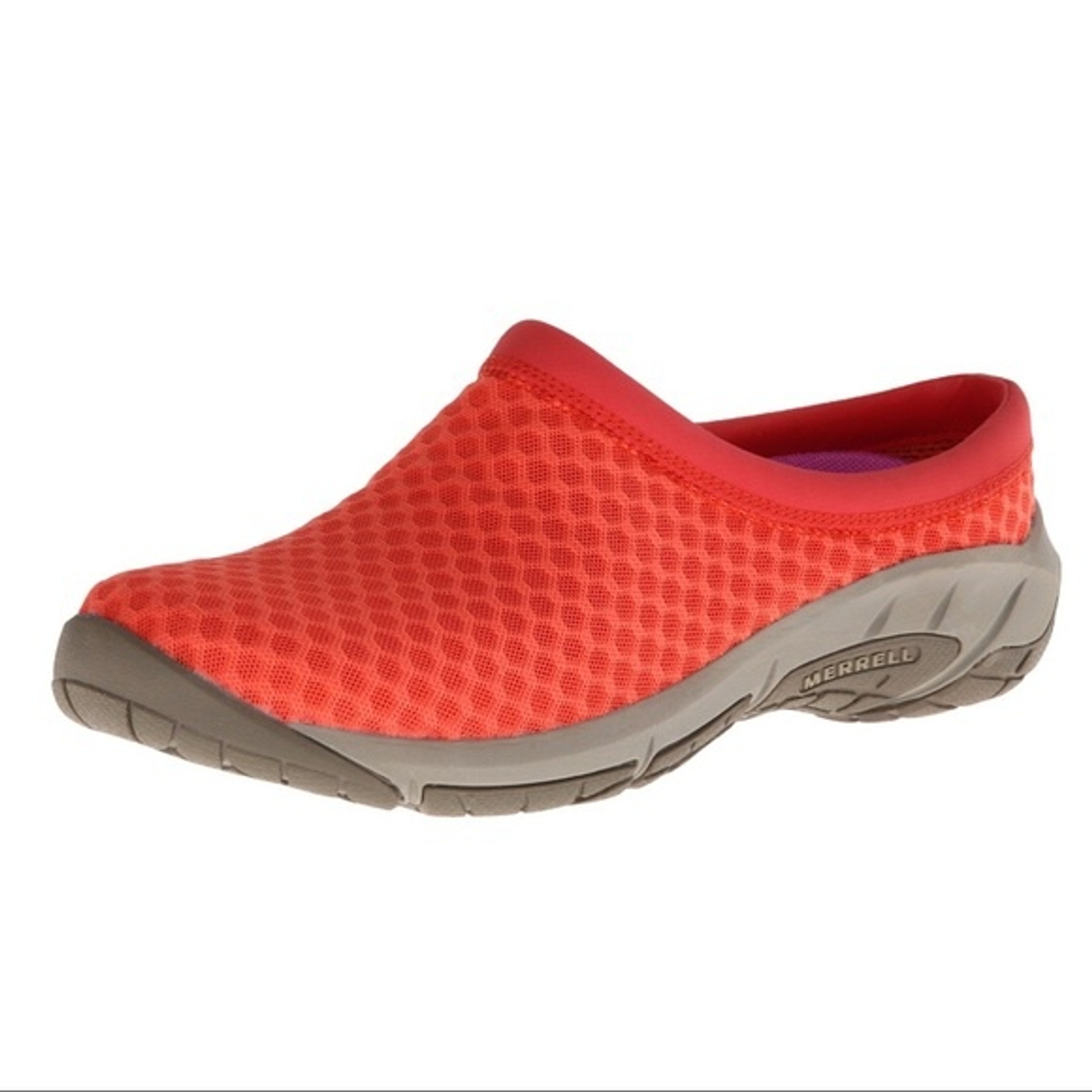 Merrel Encore Lattice 3 Lychee Coral Orange Slip-On Performance Clog ...