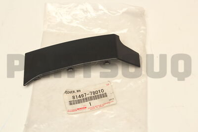 8149778010 Genuine Toyota COVER, REAR COMBINATION LAMP, RH 81497-78010 ...