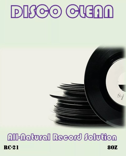 DISCO CLEAN All Natural Record Cleaning Solution 8oz. Try Me!!! | eBay