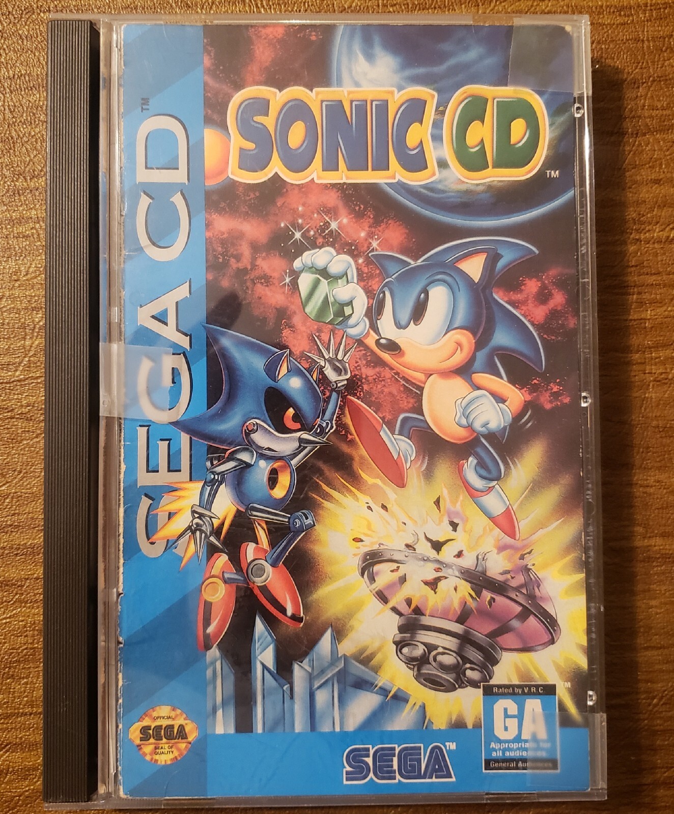 Sonic CD (Sega CD, 1993) complete with registration card | eBay