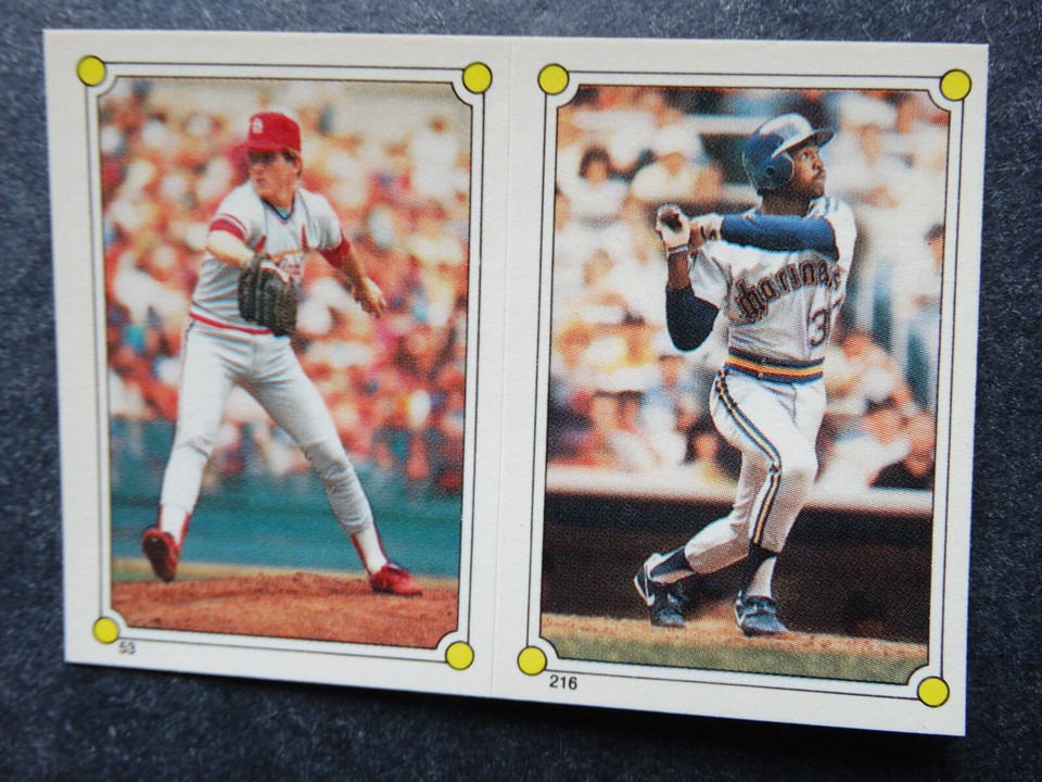 1987 Topps Stickers Baseball Cards Complete Your Set You U Pick From ...