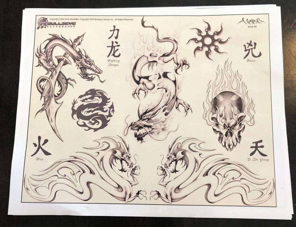 Victor Modafferi Bullseye Tattoos