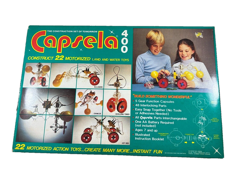 Capsela 22 Motorized Land and Water Toys | eBay
