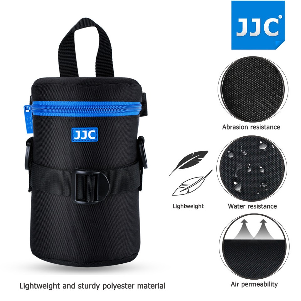 80x155mm Deluxe Lens Pouch Case Bag for Nikon Canon Sony Fujifilm ...