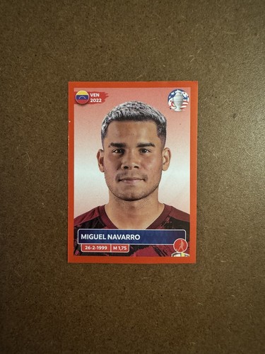 RED Border Panini 2024 Copa América - VEN8 Miguel Navarro | eBay
