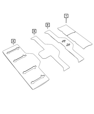 Genuine Mopar Closeout Panel 5RJ47DX9AG | eBay