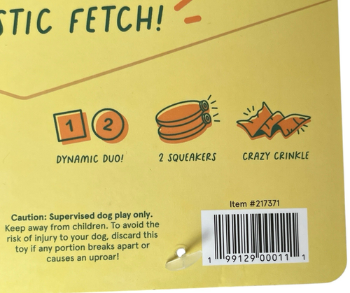 Bark Box Pride & Prey-Judice Sniffin Serengeti Safari Crinkle Squeakers Dog Sz S | eBay