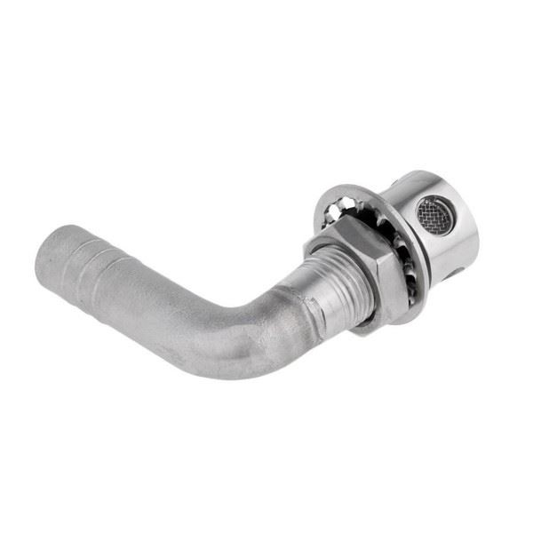 Marine Stainless Steel 90° Bend Fuel Breather Vent 15mm - Boat/ Car Gas ...