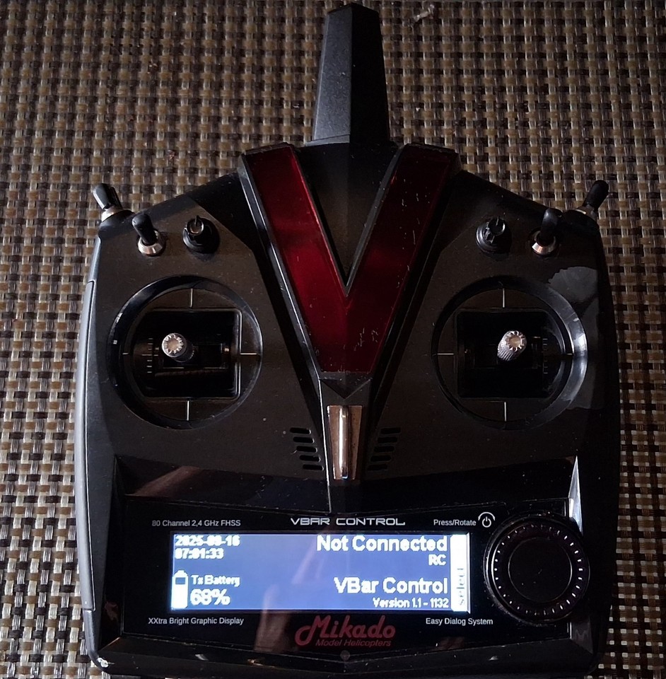 Mikado Vbar Control Radio Flybarless system Rc Helicopter | eBay