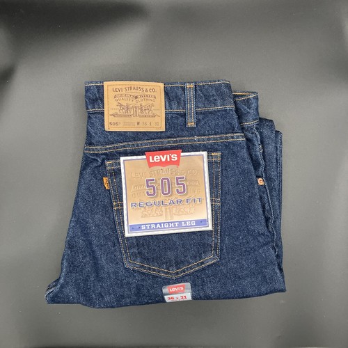 Levi’s 505 Orange Tab Reg Fit Straight Leg 36x31 Men's Jeans New With ...