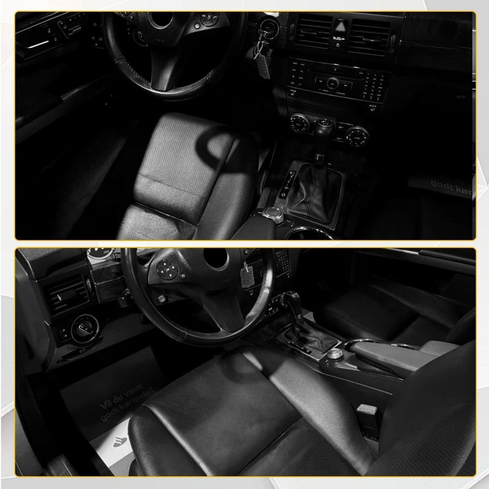 Bottom Leather Seat Covers For 2008 2009-2014 Mercedes Benz C250 C300 ...