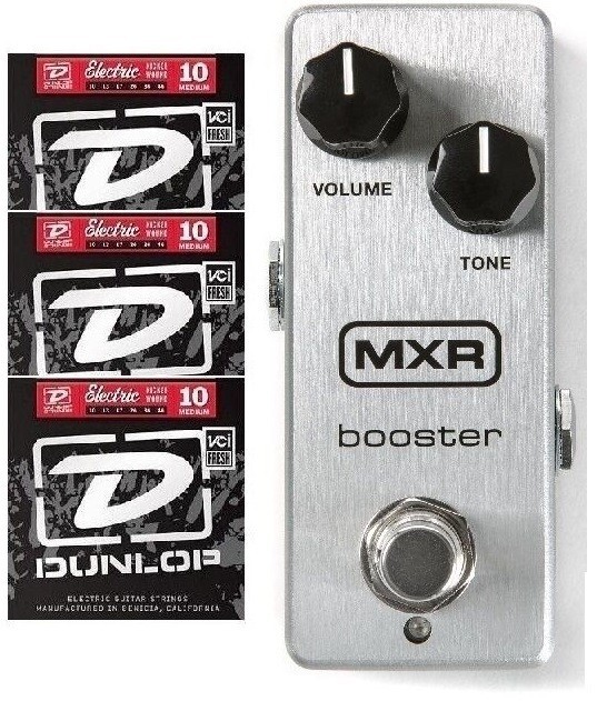 MXR Booster Mini Guitar Boost Effects Pedal M293 Micro Amp (3 STRING ...