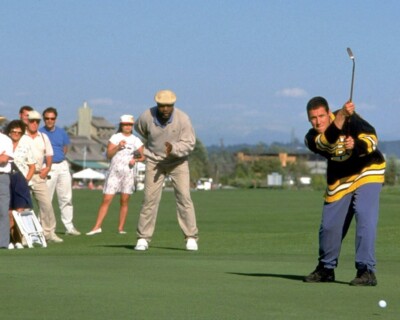 Happy Gilmore Adam Sandler on golf course 24x36 Poster | eBay UK
