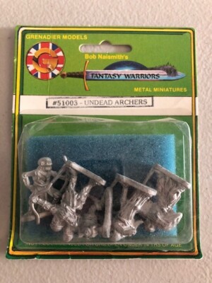 Grenadier Miniatures Pack Undead Archers (5 Figures) #51003 Fantasy ...