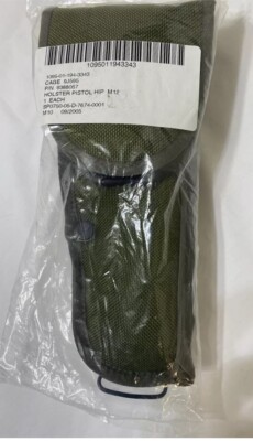 USGI M12 Holster Pistol Hip Bianchi Military Universal Olive Drab | eBay