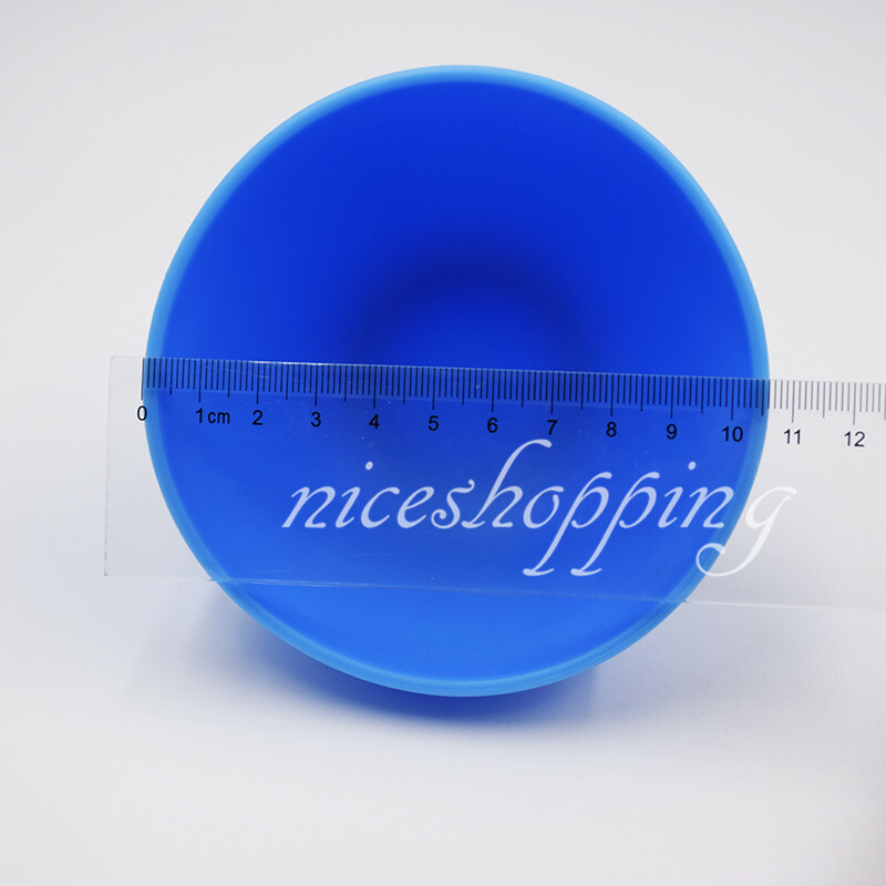 1X Dental Impression Cup Lab Mixing Bowl Blue Nonstick Flexible ...