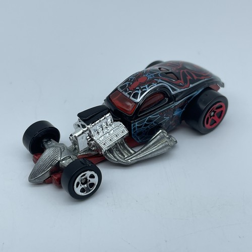 Hot Wheels Black and Red Spider 1/4 Mile Coup 2002 | eBay