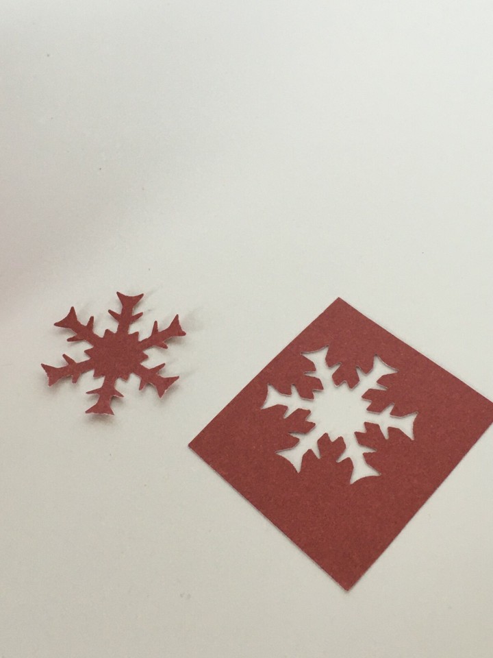 McGill Creativity Paper Punch Large Snowflake Winter Christmas Card ...