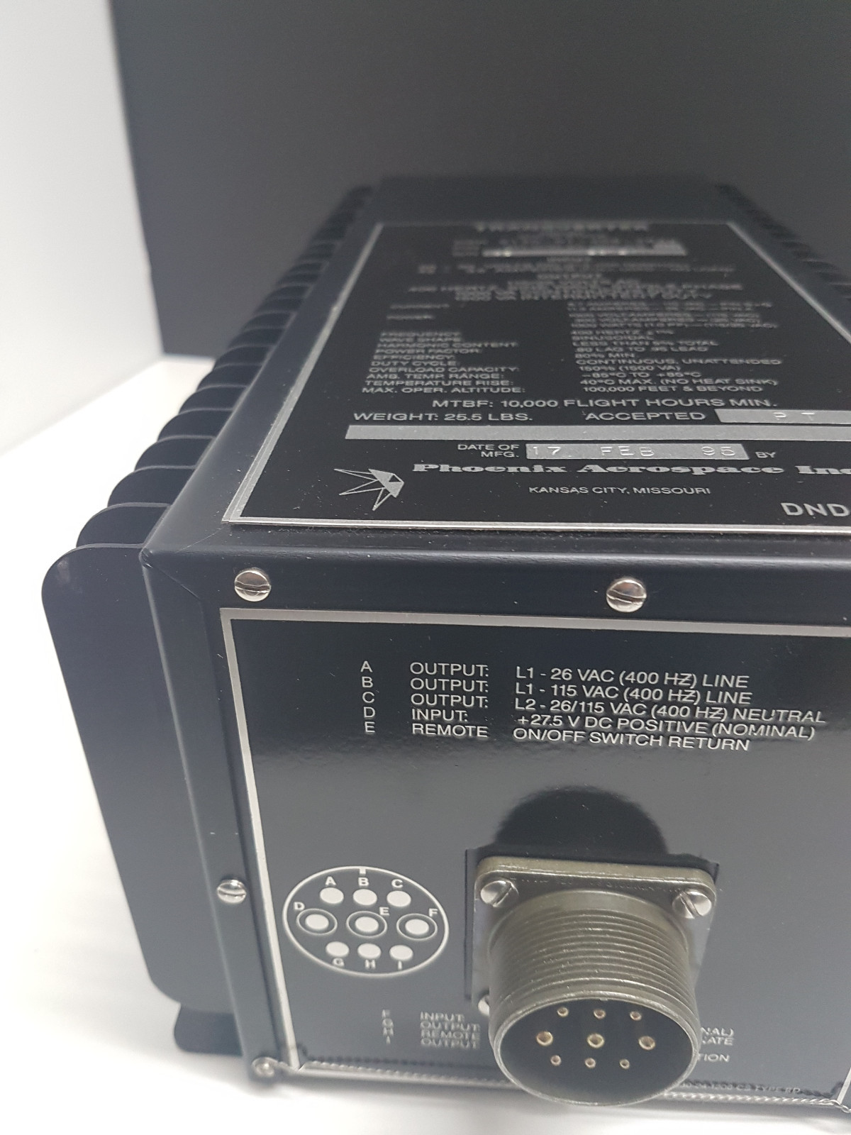 6130-01-406-2839 Transverter DH-1030-24-1200-CS IID | eBay