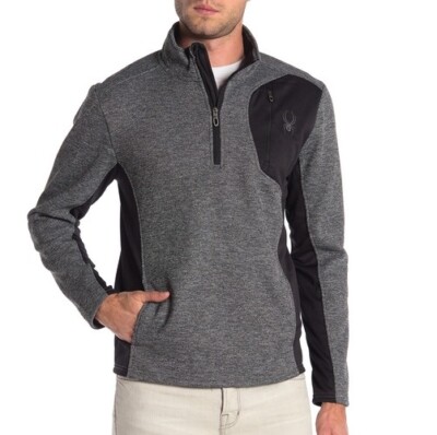 SPYDER POLAR FLEECE JACKET NWT MENS LARGE $99 | eBay
